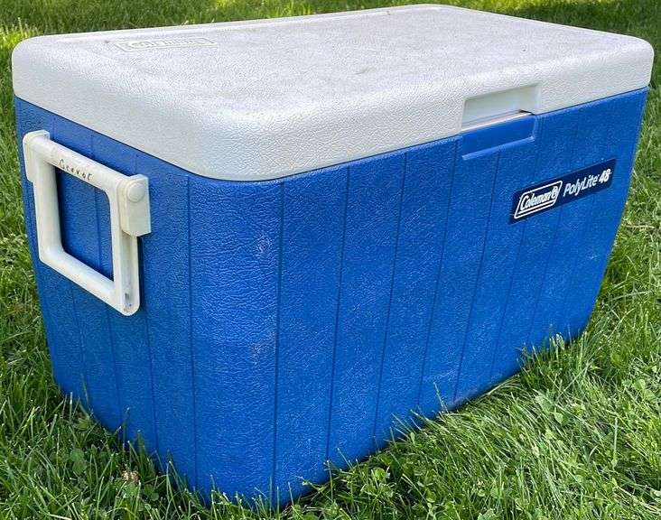 Coleman PolyLite 48 Cooler - Sherwood Auctions