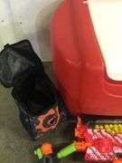 Little Tikes Toy Chest & Nerf Guns - Sherwood Auctions