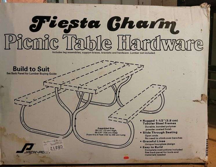 Picnic Table Hardware at Candice Cogar blog