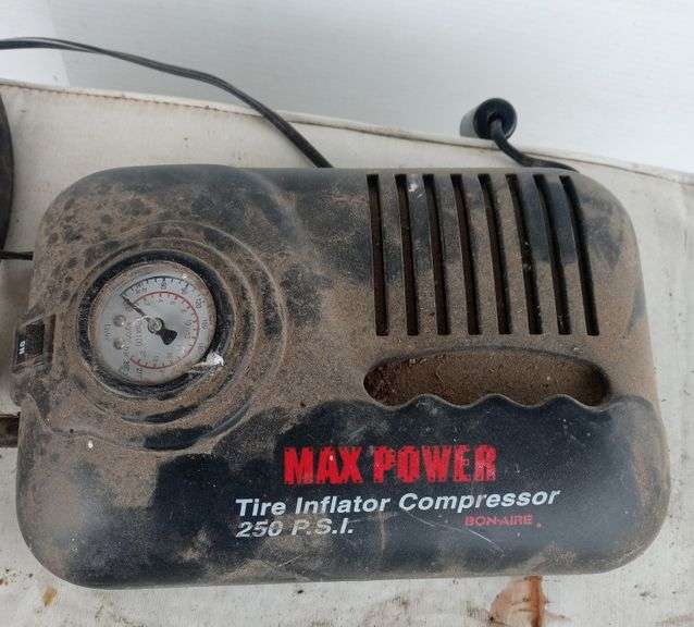 Max Power Car Powered Air Compressor Has Power When Plugged In ...