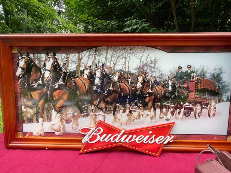 - Bradford Exchange Budweiser Timeless Tradition Wall Clock + Budweiser ...