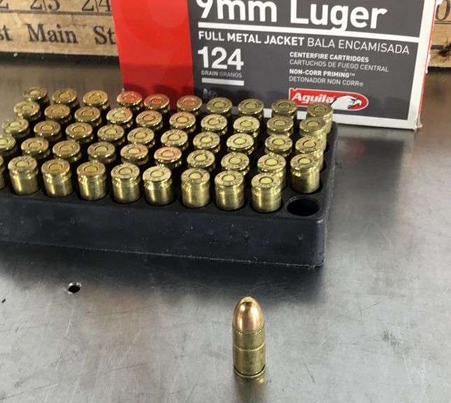 9mm Luger Bullets - Sherwood Auctions