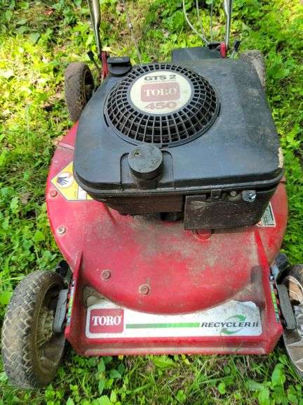Toro Recycle II Self Propelled Lawn Mower - Sherwood Auctions