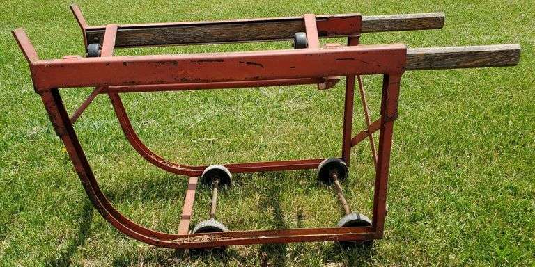 Wesco 55 gallon Barrel Drum Mover 1000 lb Capacity - Sherwood Auctions