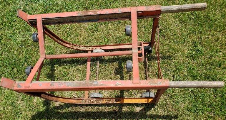 Wesco 55 gallon Barrel Drum Mover 1000 lb Capacity - Sherwood Auctions