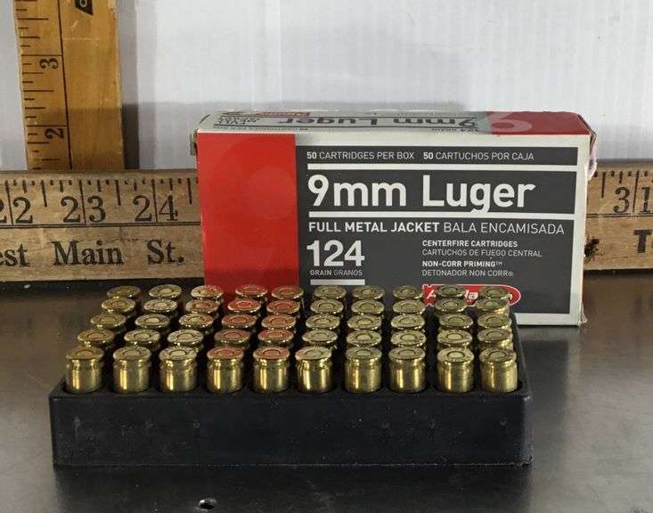 9mm Luger Bullets - Sherwood Auctions
