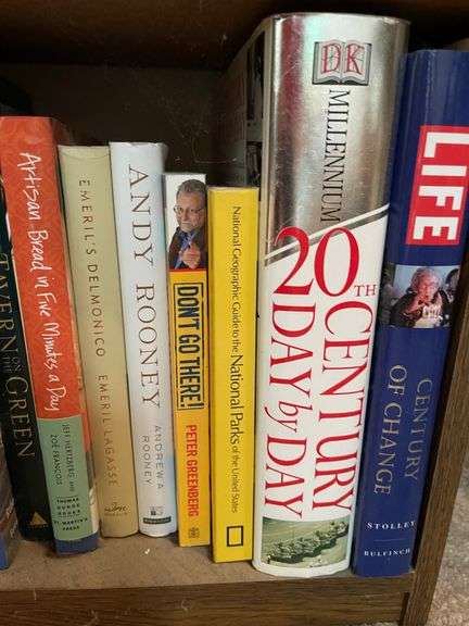 Wooden Bookshelf + Loads of Great Books - Sherwood Auctions