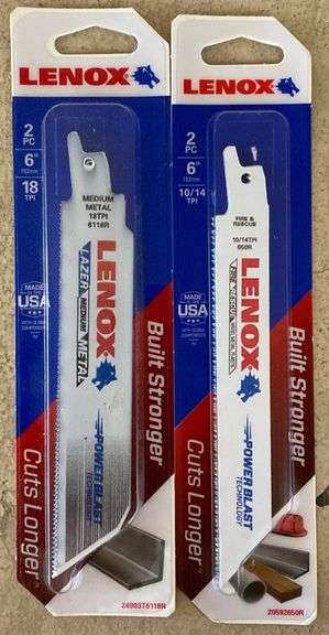 Lenox 6” Blades - Sherwood Auctions