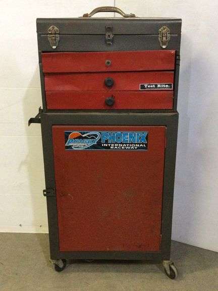 Test Rite Rolling Tool Boxes (4” tall 19” wide) - Sherwood Auctions