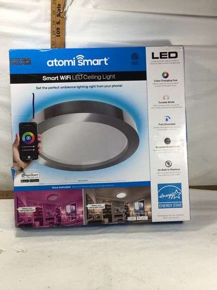 Atomi Smart Wii LED Ceiling Light - Sherwood Auctions