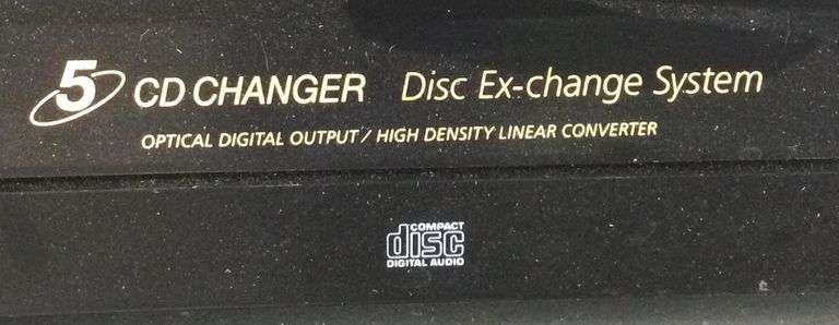 Sony 5 CD Changer & Remote (has power when plugged in) - Sherwood Auctions