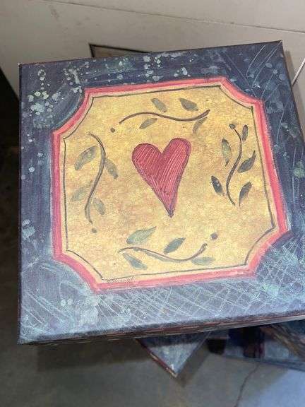 Stackable Decorative Boxes - Sherwood Auctions