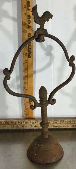 Old Bell Holder Frame - Sherwood Auctions