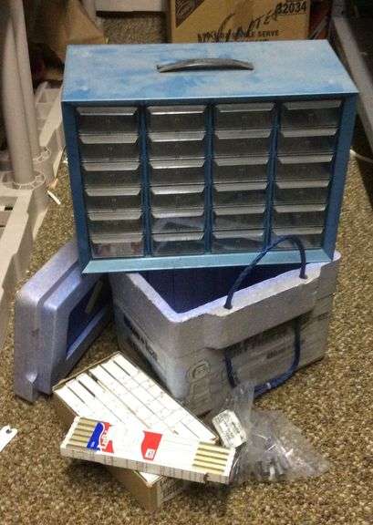 Storage Bin, Folding Brick Mason’s Rulers and More! - Sherwood Auctions