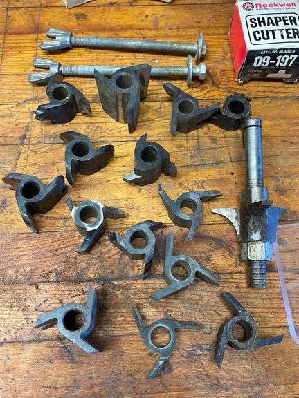 Rockwell, CMT & Amana Tool Router Bits + Guide - Sherwood Auctions