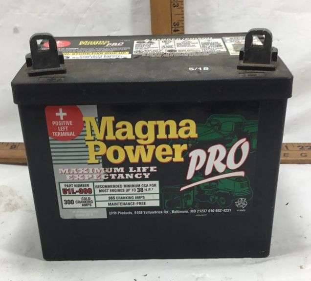 Magna Power Pro Battery - Sherwood Auctions