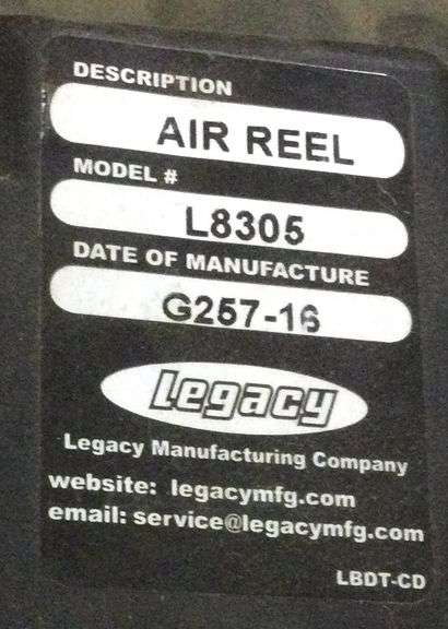 Legacy Air Reel - Sherwood Auctions