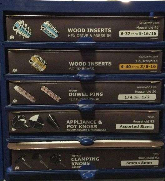 Wood Inserts and Dowel Pins - Sherwood Auctions