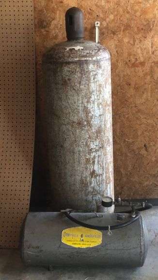 100 lb Propane Tank and Air Compressor - Sherwood Auctions