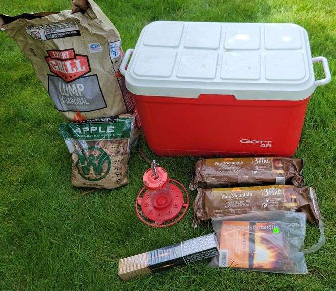 Cookout + Campfire Items, Gott 48 Cooler + Hummingbird Feeder ...