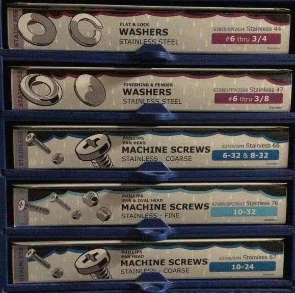 Washers and Machine Screws - Sherwood Auctions