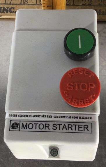 Short Circuit Motor Starter - Sherwood Auctions