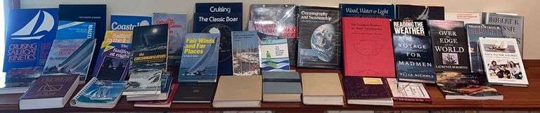 Collection of Books on Navigation, Sailing & Boats - Sherwood Auctions