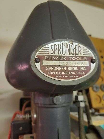 Springer Table Top Drill Press - Sherwood Auctions