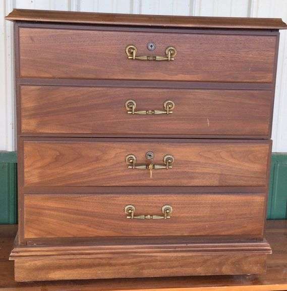 Indiana Desk Co. Locking Filing Cabinet With Keys 30x30x20 - Sherwood ...