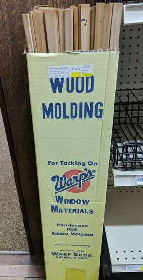 Warp's Screen Molding - Sherwood Auctions