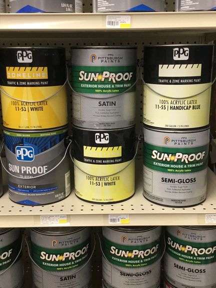 Paint Gallons - Sherwood Auctions