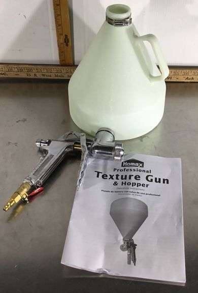 Homax Texture Gun and Hopper - Sherwood Auctions