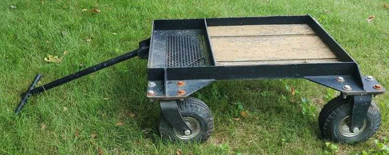Heavy Duty Pull Cart - Sherwood Auctions