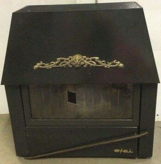 Made in Belgium Efel Wood Stove Heater (30” tall, 22” wide & 16 ...