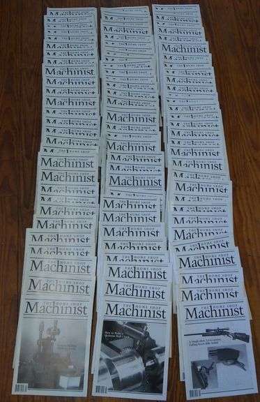 Home Shop Machinist Magazines, 1984-1996 - Sherwood Auctions