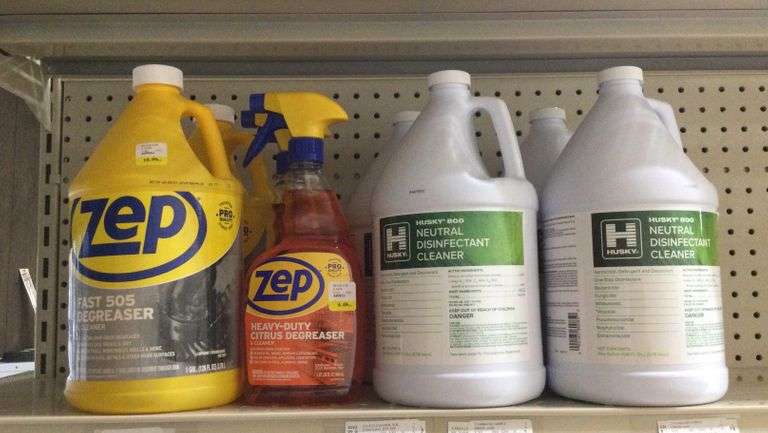 Heavy Duty Degreaser & Neutral Disinfectant Cleaner - Sherwood Auctions