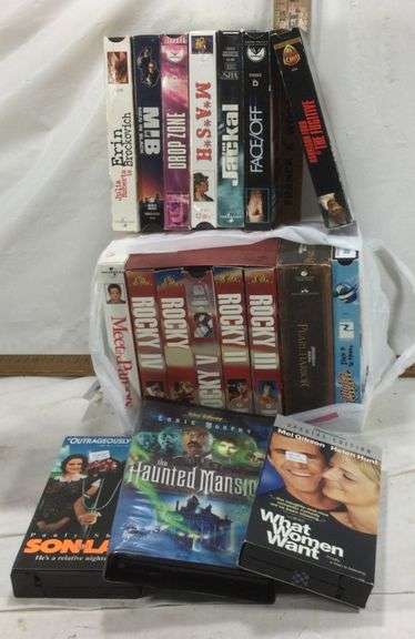 VHS Movies - Sherwood Auctions