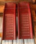 Red Car Ramps - Sherwood Auctions