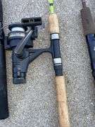 Fishing Rods & Rod Caddy- see details - Sherwood Auctions