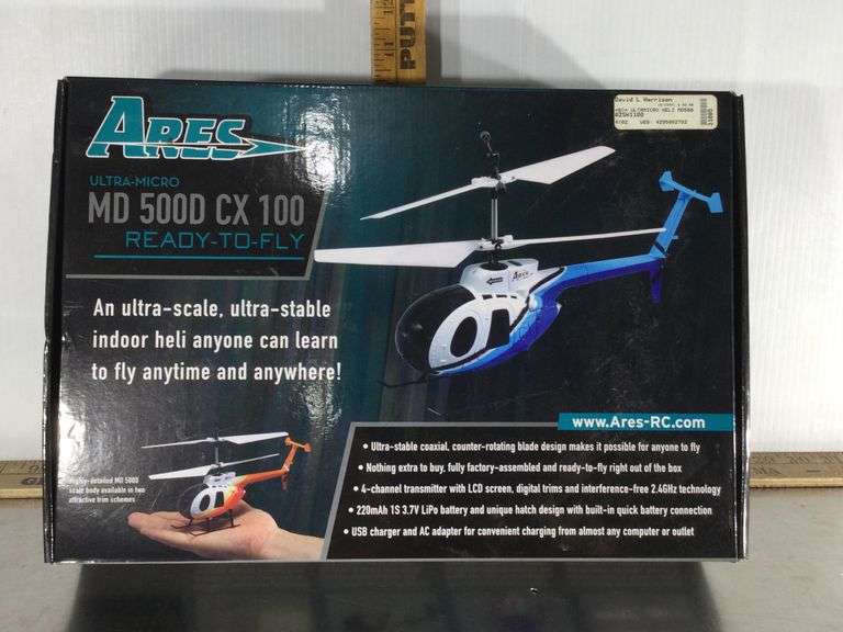 Ares MD 500 CX 100 RC Helicopter - Sherwood Auctions