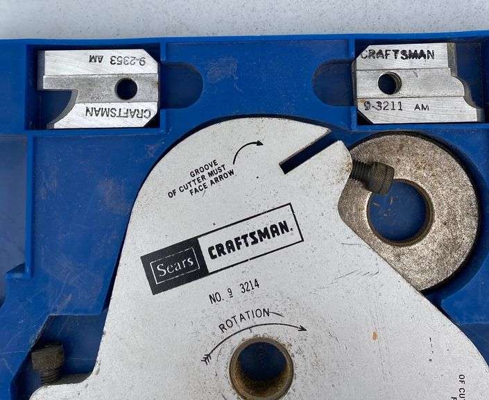 Sears Craftsman No. 9 3214 Shaper Blade - Sherwood Auctions