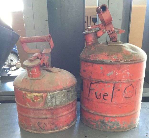Metal Gas Cans - Sherwood Auctions