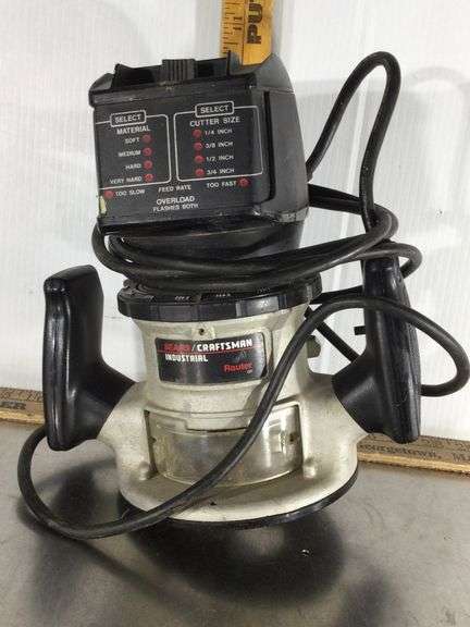 Sears Craftsman Router (has power when plugged in) - Sherwood Auctions
