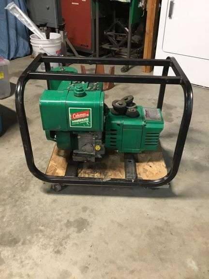 Coleman Powermate 4000 Watt Generator - Sherwood Auctions