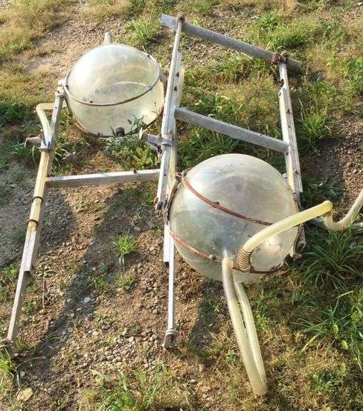 2 Milking Glass Bulbs Sherwood Auctions