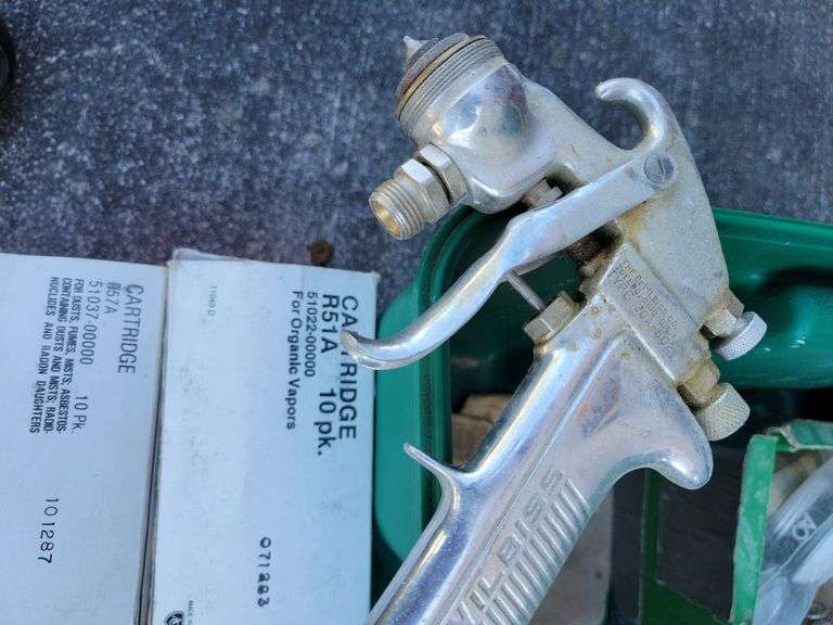DeVilBiss Paint Guns, Paint Tank, Regulators, Masks + Filters ...