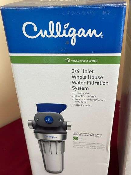 New Culligan 3/4” Inlet Whole House Water Filtration Systems - Sherwood ...