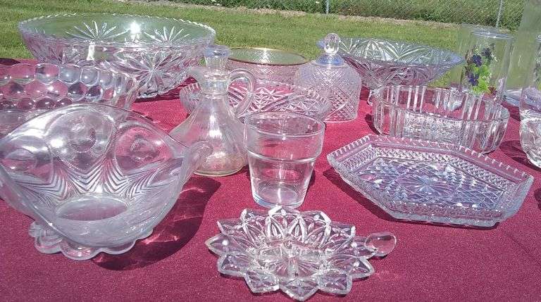 Fancy Glass Dishes - Sherwood Auctions