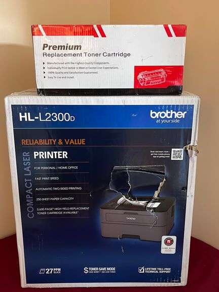 New in Boxes- Brother HL-L2300D Printer + a Toner Cartridge - Sherwood ...