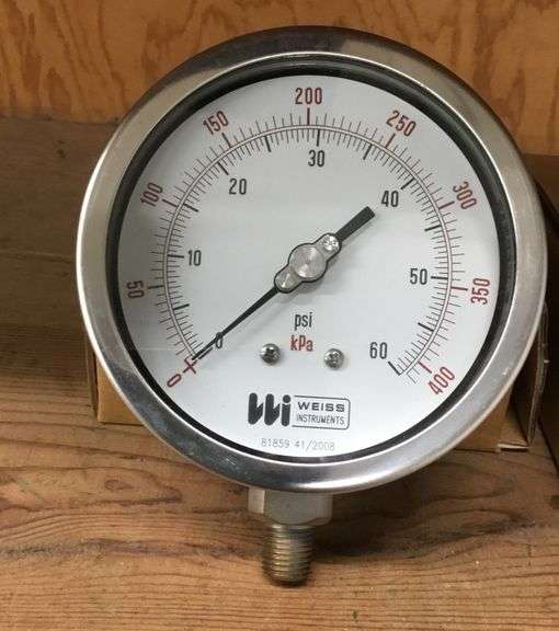 Weiss Pressure Gauge - Sherwood Auctions